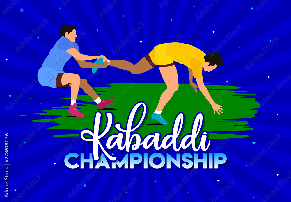 Kabaddi Championship Logo Design, Banner, Poster, Concept, Template ...