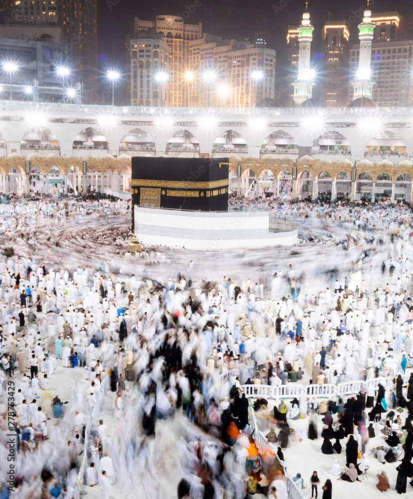 Makkah Kaaba Hajj Muslims Stock Photo | Adobe Stock