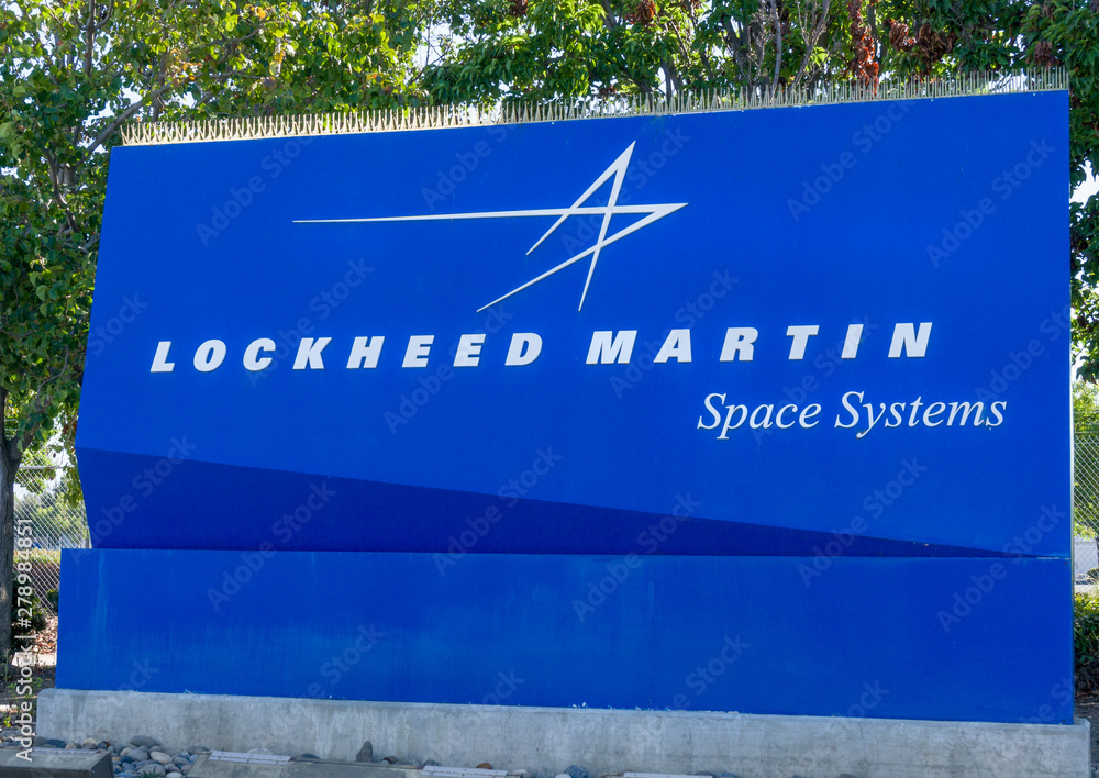 Lockheed Martin Space Systems Sign Stock Photo | Adobe Stock