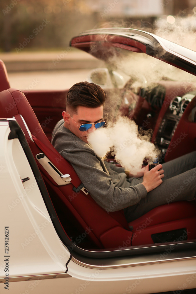 vape, smoke, smoker, guy, man, cigarette, sunglasses, success, auto ...