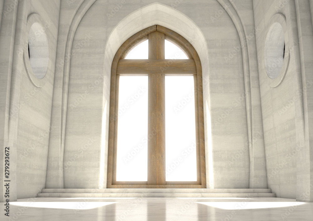 Decorative Church Window Stock Photo | Adobe Stock