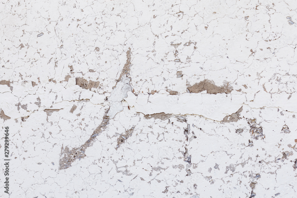 Cracked concrete texture background. Grey surface with cracks close up ...