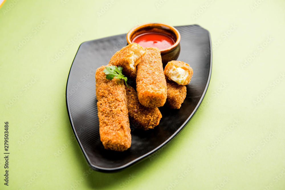 Kurkuri paneer fingers or pakora/pakoda snacks also known as Crispy ...