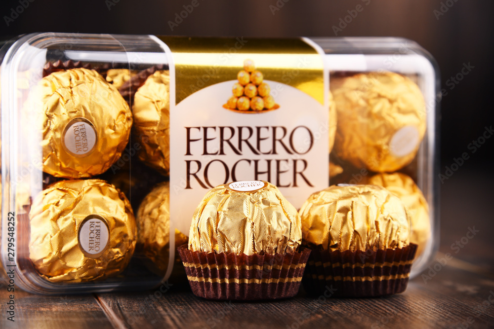 Ferrero Rocher chocolate sweets Stock Photo | Adobe Stock