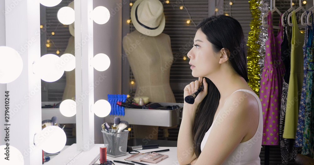 Backstage Makeup Room