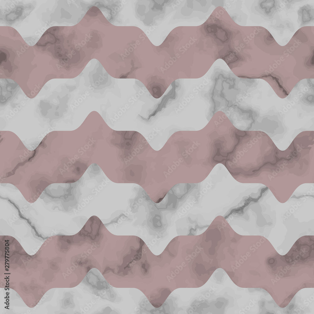 Marble luxury striped seamless pattern. Vector horizon print Stock ...