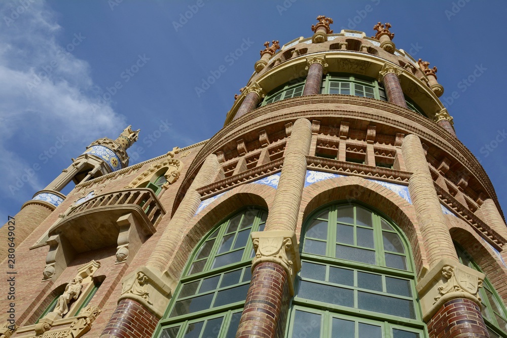 The ensemble of buildings of the Hospital of the Holy Cross and St ...