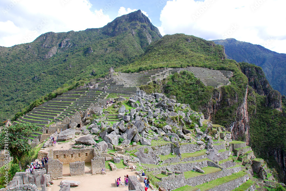 Machu Picchu or Machu Pikchu Quechua machu old, old person, pikchu ...