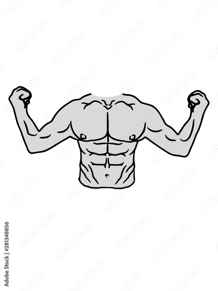 ohne kopf bodybuilder nackt sexy hübsch kerl mann fitness training ...