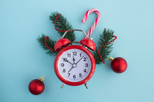 Christmas Clock Free Stock Photo - Public Domain Pictures