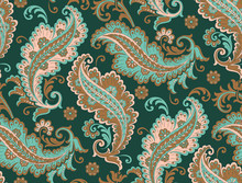 Paisley Pattern Teal Blue Free Stock Photo - Public Domain Pictures