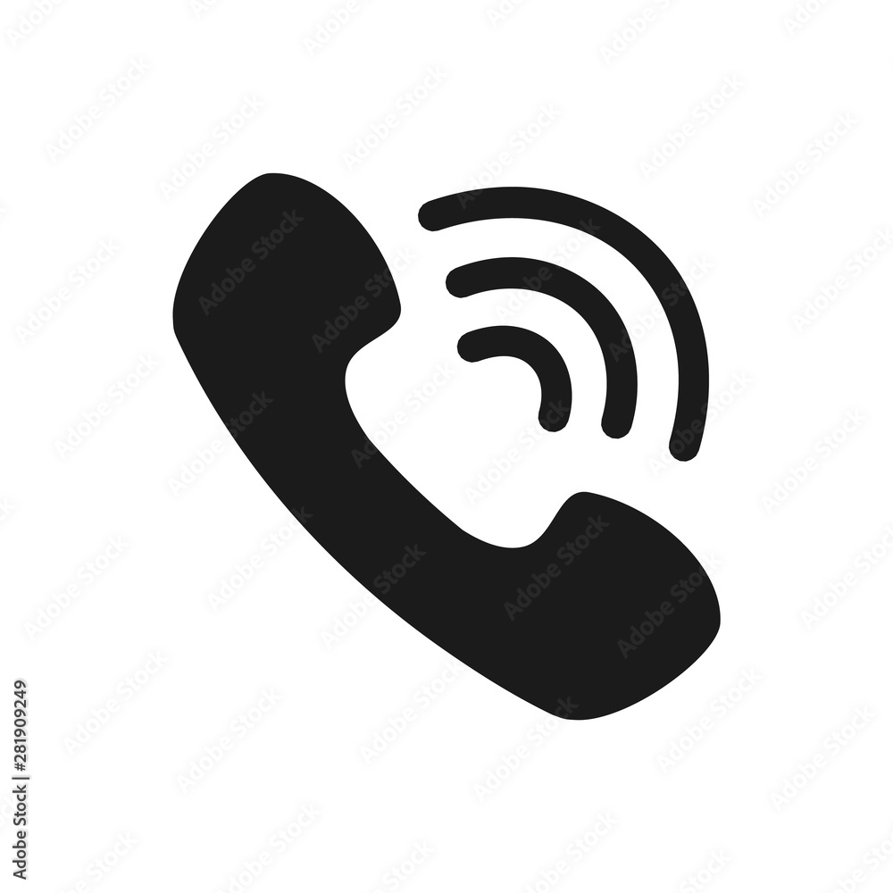 Phone icon Stock Vector | Adobe Stock