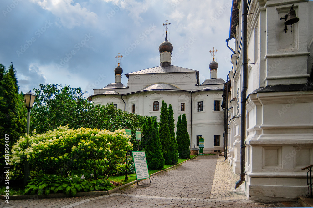 Monastery buildings are typical examples of Moscow and all-Russian ...