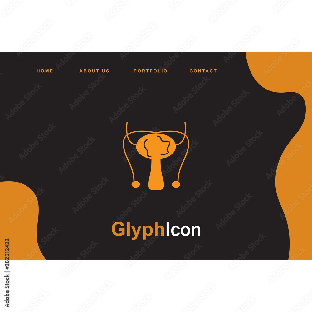 Male Reproductive System icon for your project Stock Vector | Adobe Stock