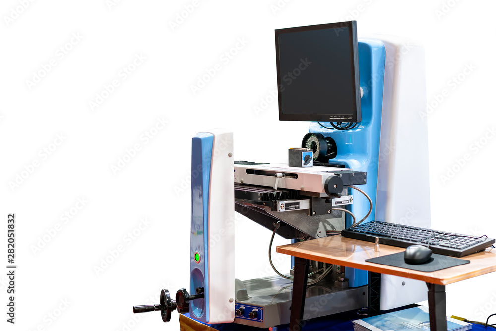 high precision optical inspection machine for measuring dimension shape ...