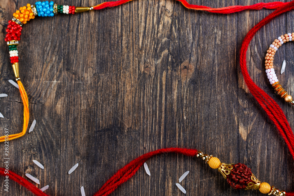 Raksha Bandhan festival background Stock Photo | Adobe Stock