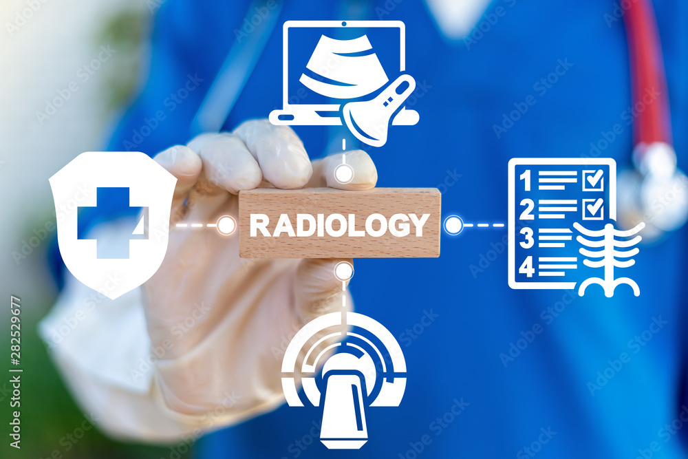 Radiology X-Ray MRI Tomography Ultrasound Human Body Scan Technologies ...