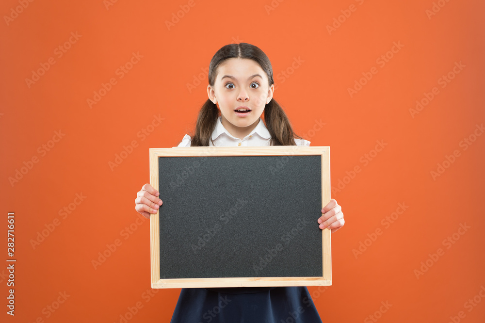 Стоковое фото «Informing kids changes in school life. Check out responsibilities of pupils ...