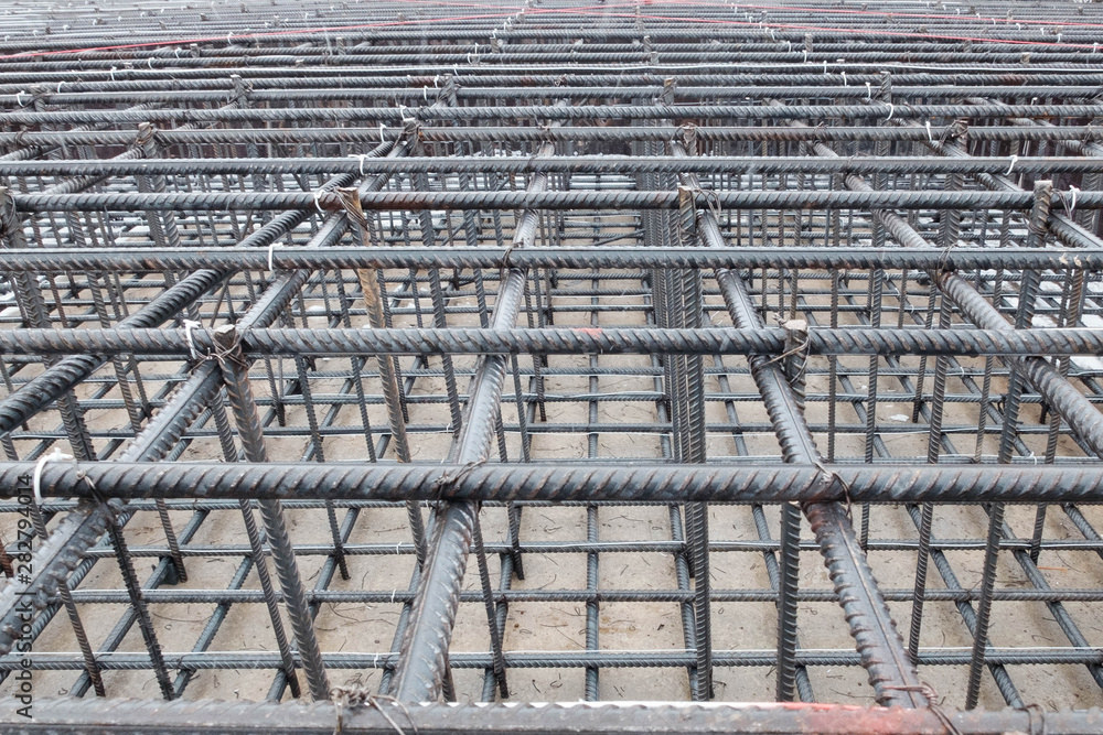 Steel grid of residential building footing reinforcement Stock Photo ... Steel grid of residential building footing reinforcement Stock Photo ...