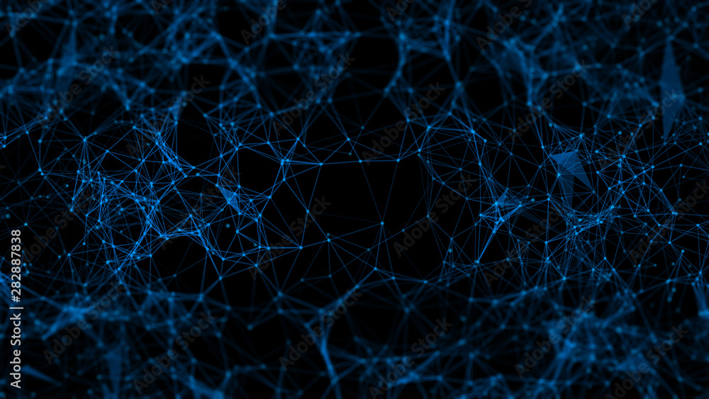 cyber hacker, robot ai, social network, abstract background 3d ...