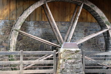 Water Wheel And Barn Free Stock Photo - Public Domain Pictures