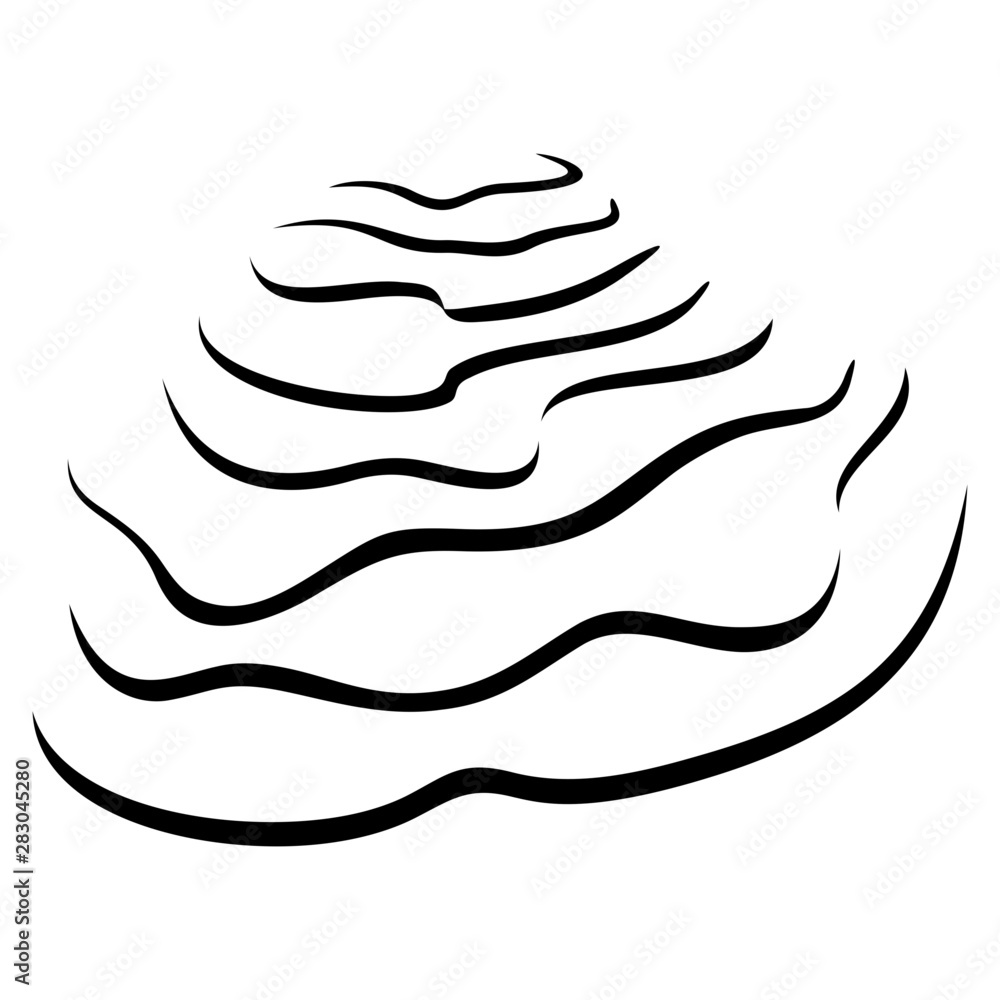 Rice terraces Stock Vector | Adobe Stock