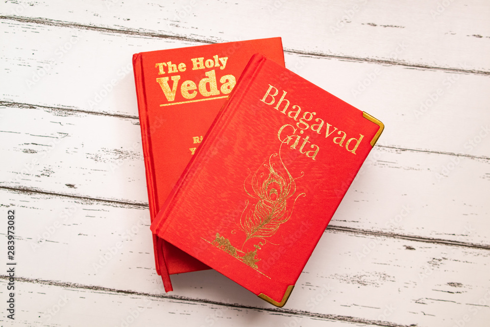 Holy Bhagavad gita and The Holy Veda the oldest scriptures of Hinduism ...