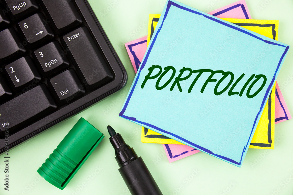 Handwriting text writing Portfolio. Concept meaning Examples of work ...