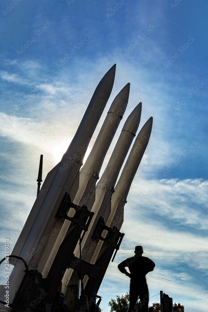 Ground-to-air self-propelled medium-range anti-aircraft missile system ...