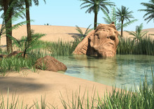 Aladdin's Oasis In Disneyland Free Stock Photo - Public Domain Pictures