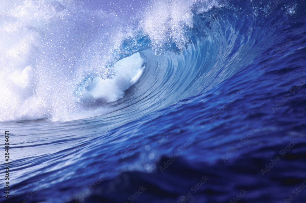 Fiji Islands, Tavarua, Cloudbreak. Cloudbreak, off Fiji's Tavarua ...