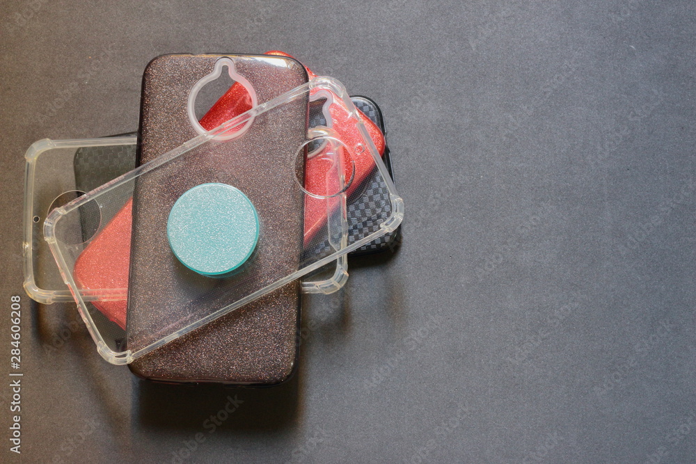 cell phone, mobile case in a black background. Cases it's important to ...