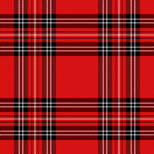 Vintage Christmas Plaid Free Stock Photo - Public Domain Pictures