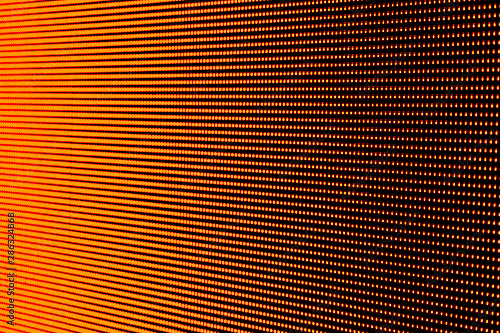 RGB LED Pixel Pitch - Red Green Blue - Color Mixing LEDS. Perspective ...