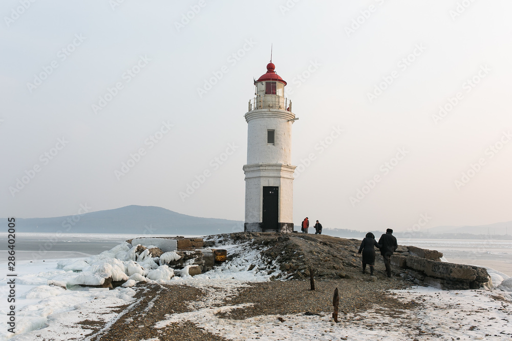 Tokarevsky lighthouse is one of the oldest lighthouses of the Far ...