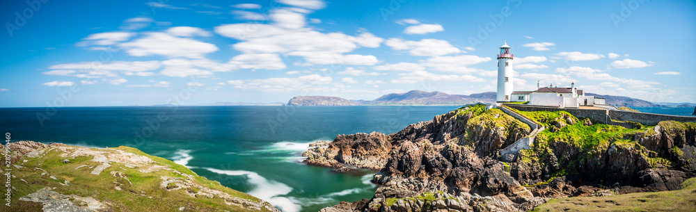 Lighthouse in Ireland Panorama Stock Photo | Adobe Stock