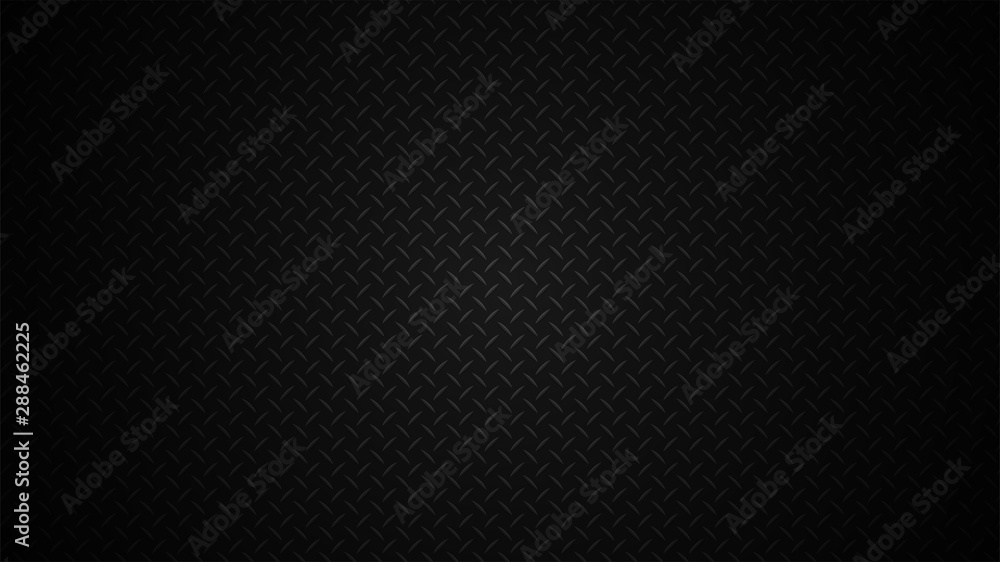Texture of corrugated black steel sheet. Vector illustration. Stock ...