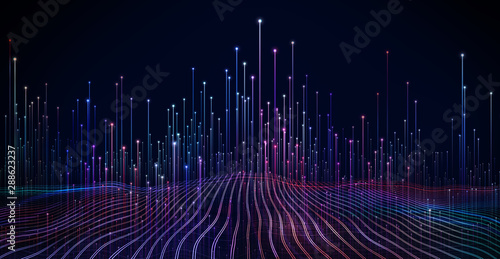 Abstract dot point connect with gradient line and aesthetic Intricate ... Abstract dot point connect with gradient line and aesthetic Intricate ...