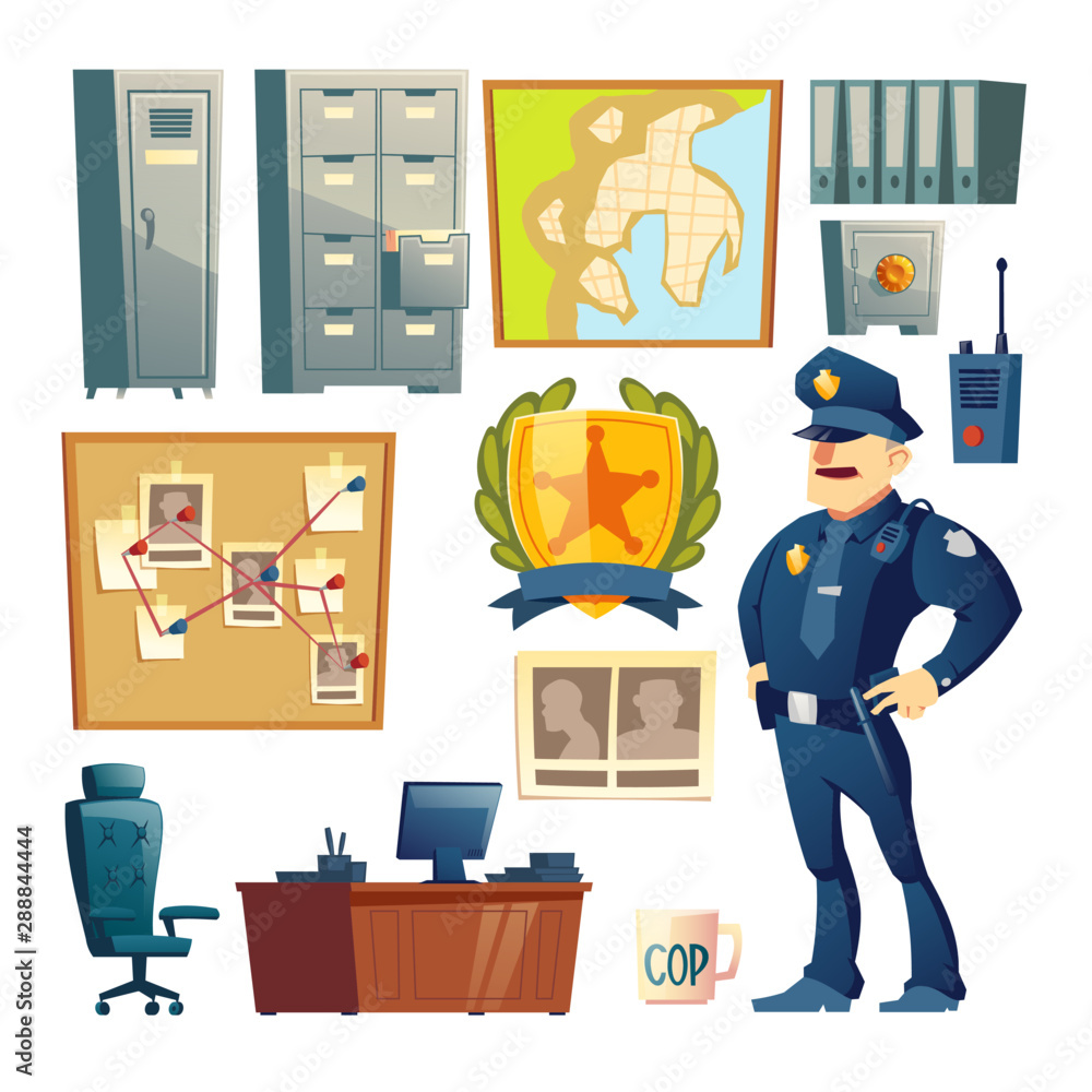Police station, special investigations department, private detective ...