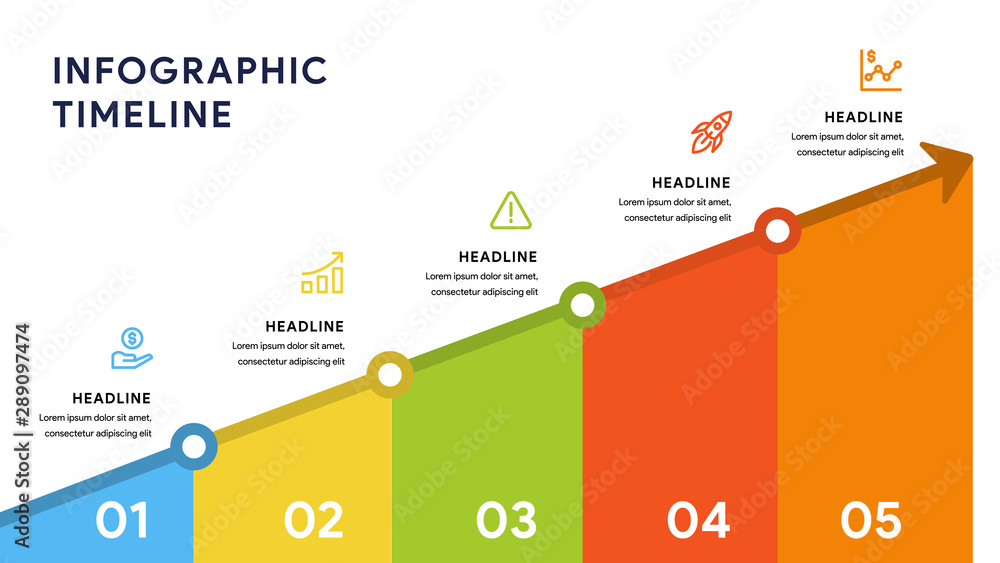 Infographic elements for content, diagram, flowchart, steps, parts ...