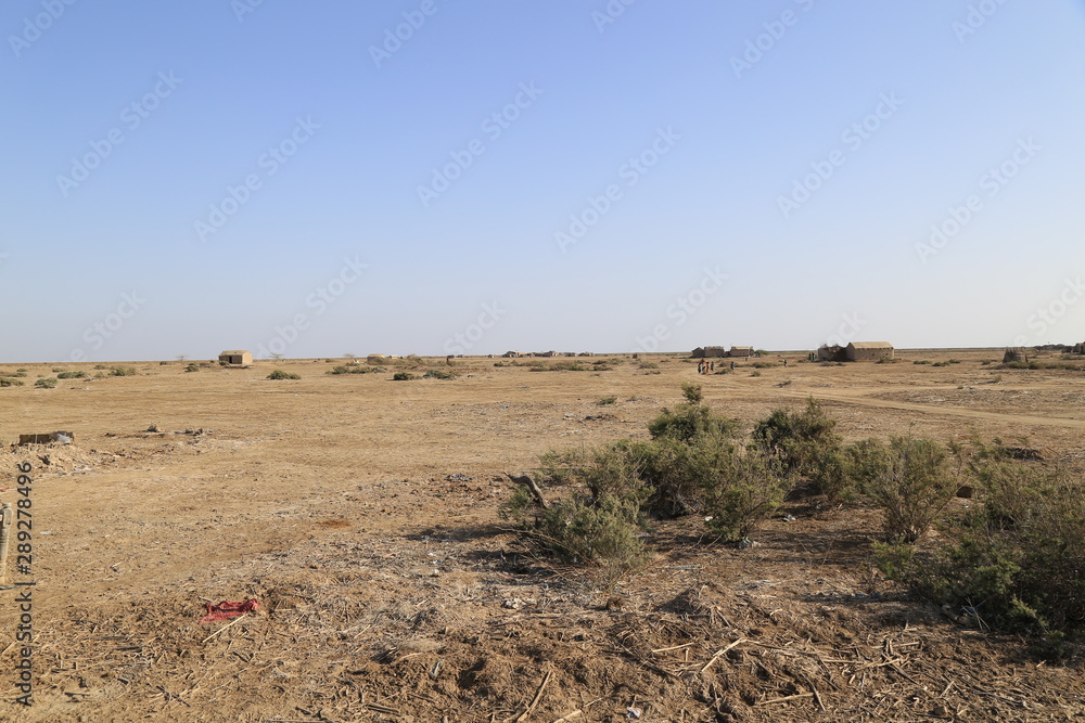 Thatta, Pakistan - April, 2018 : Sea Erosion in Keti Bandar Area of ...