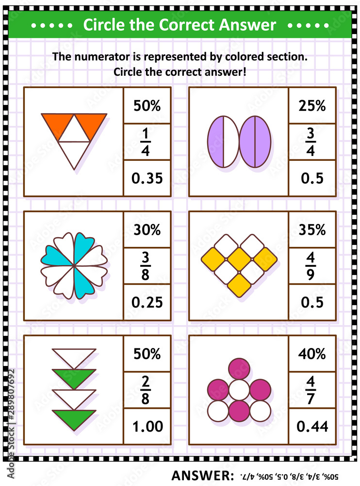 Math puzzle, worksheet or task cards for school children and adults ...