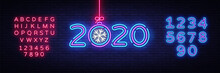 Neon Lights 2020 New Year Free Stock Photo - Public Domain Pictures