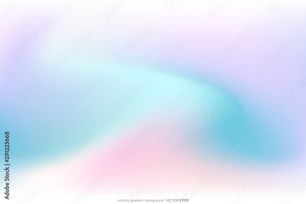 Vector abstract colorful background blurred gradient pastel color ...