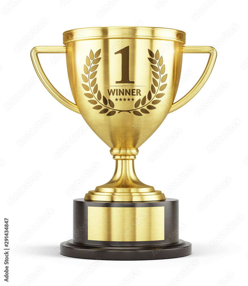 First Place Football Trophy