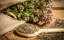 Fresh Origanum And Dried Herbs Free Stock Photo - Public Domain Pictures