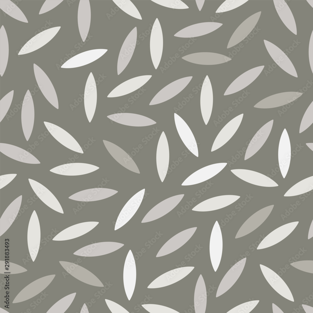 Simple vector rice grain seamless pattern Stock Vector | Adobe Stock