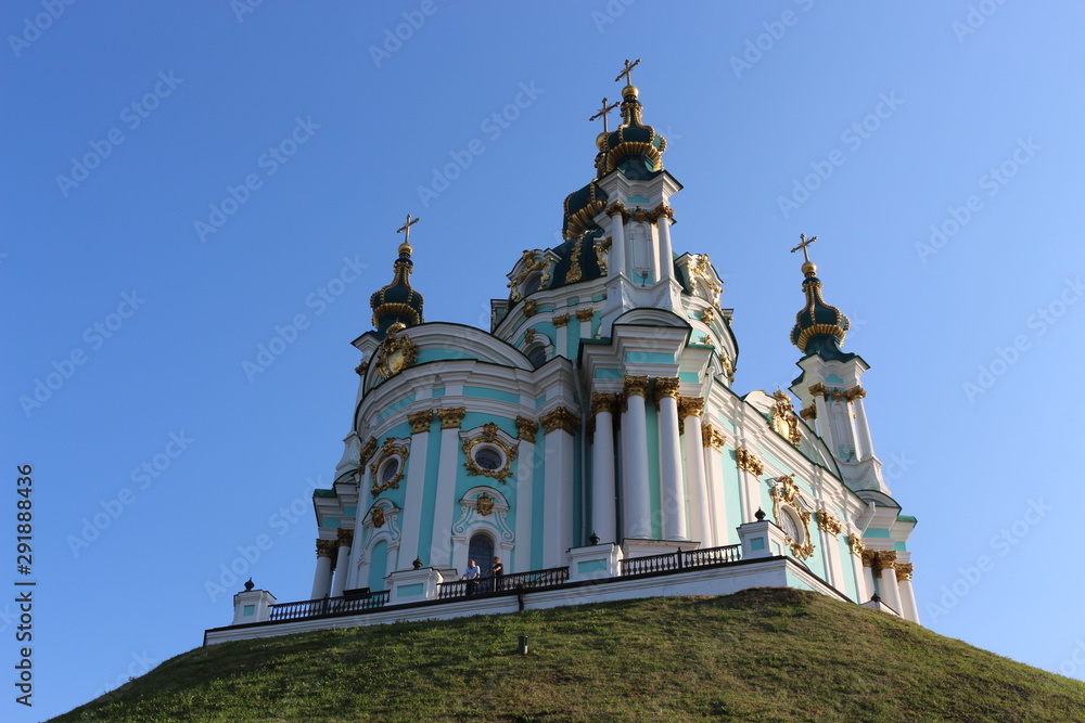 Stock-Foto „ One of the most beautiful churches in Ukraine is located ...