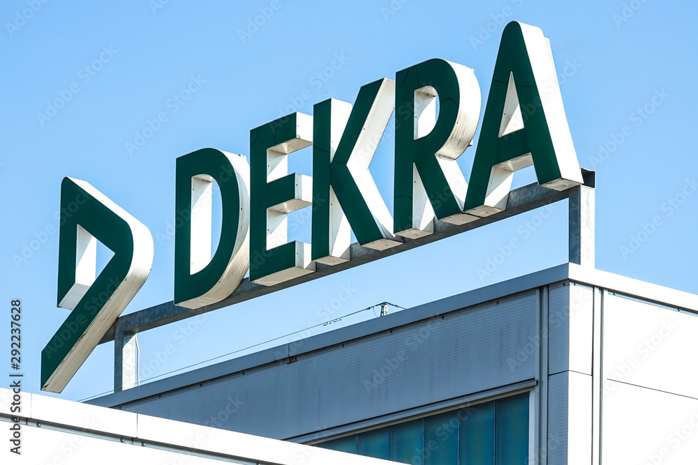 DEKRA Logo Stock Photo | Adobe Stock