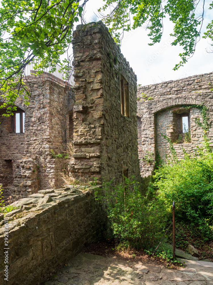Stock-Foto „Hohenbaden Old Castle (Altes Schloss Hohenbaden) is one of ...